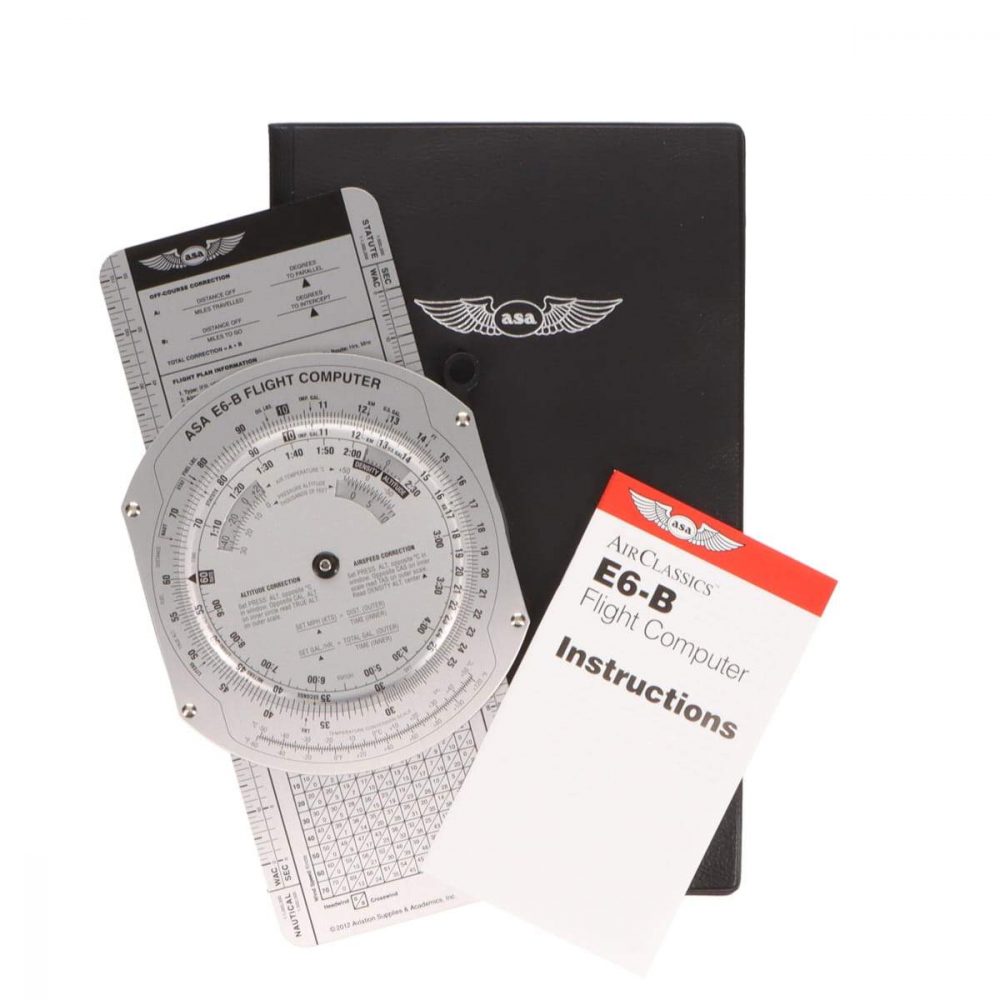 ASA Alluminio Metal E6-B Flight Computer metal Regolo