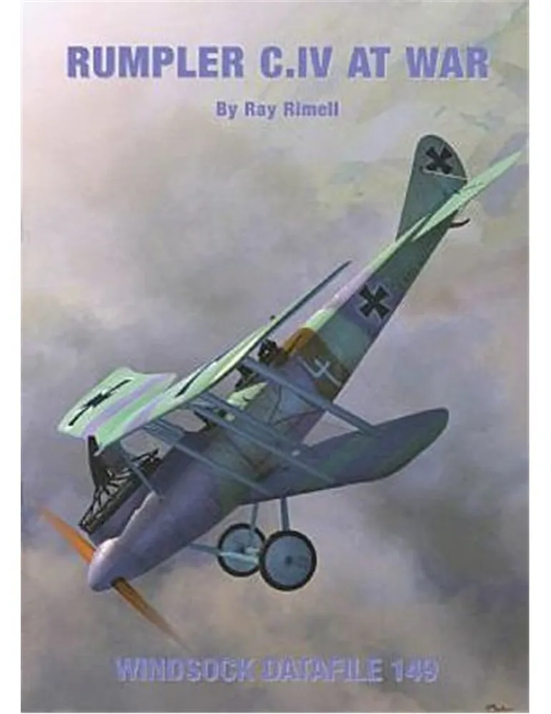 Windsock Datafile n. 149 - Rumpler C.IV AT war - Aviolibri